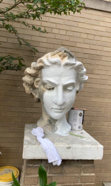 Concrete Statue Restoration | Cleveland Building Restoration